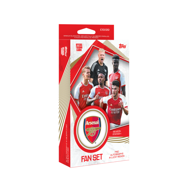 Topps Arsenal FC Fan Set 2023/2024 Sealed – swiss-graded